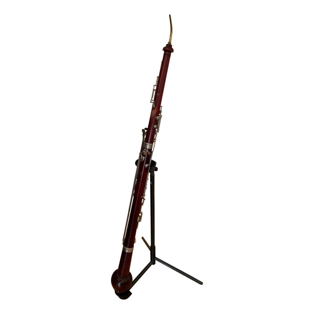 Heckelphone stand - WoodWindDesign