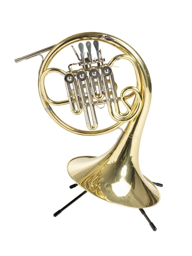 french horn stand - WoodWindDesign