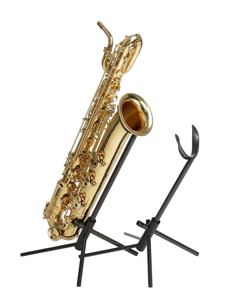 baritone sax stand extra main tube low A - WoodWindDesign