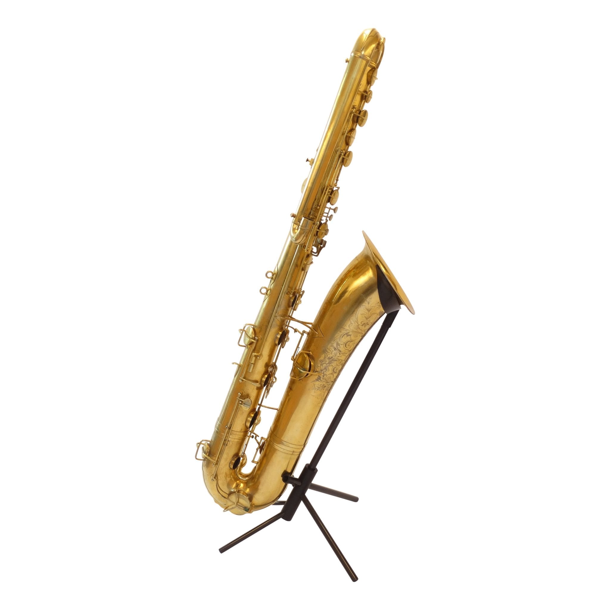 bass saxophone stand low Bb - WoodWindDesign