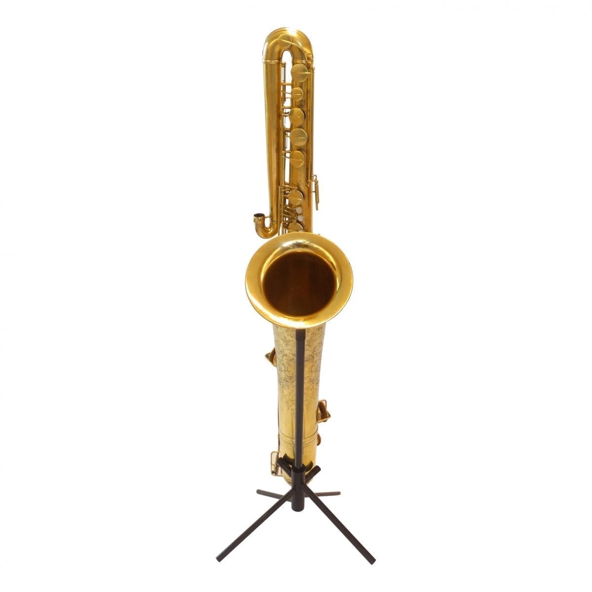 bass saxophone stand low A - WoodWindDesign