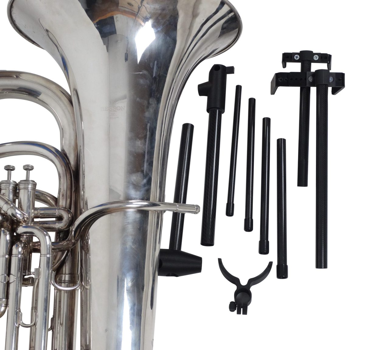 tuba stand - WoodWindDesign