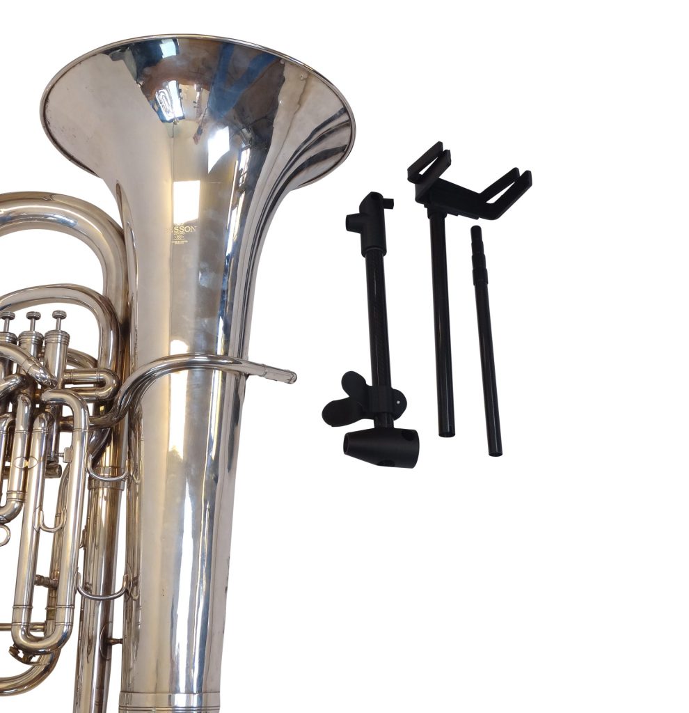 Tuba Stand – Light,, compact, safe & stable Adjustable Stand