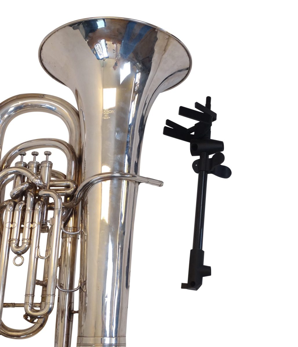 tuba stand - WoodWindDesign