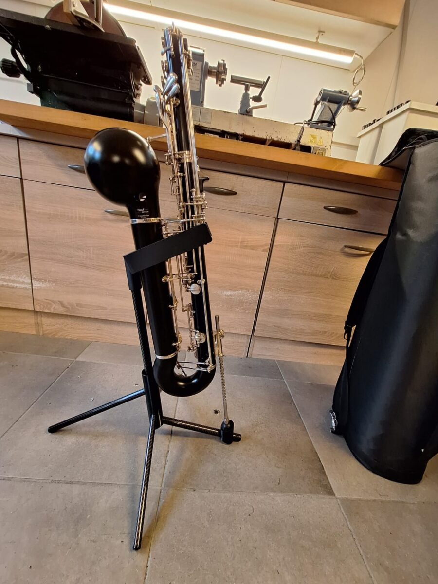 lupophone stand - WoodWindDesign